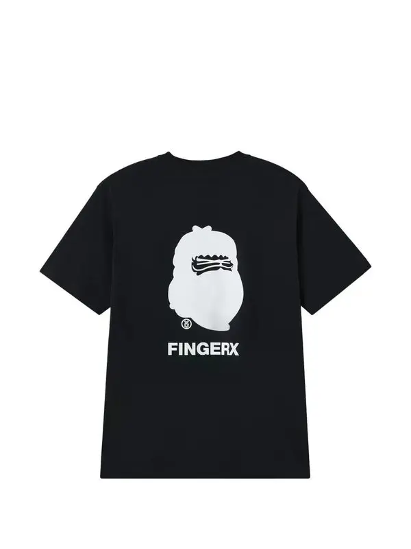 FINGERCROXX Graphic T-shirt - Black