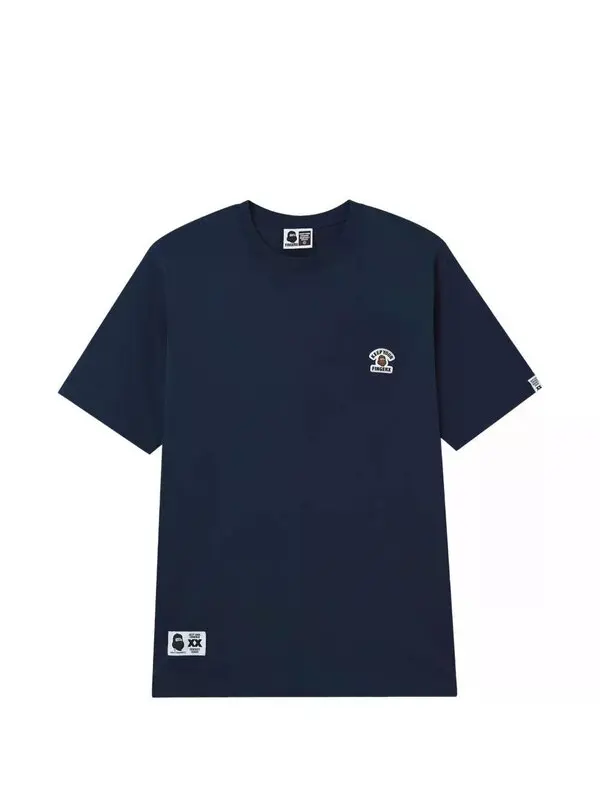 FINGERCROXX Logo Graphic T-shirt - Blue