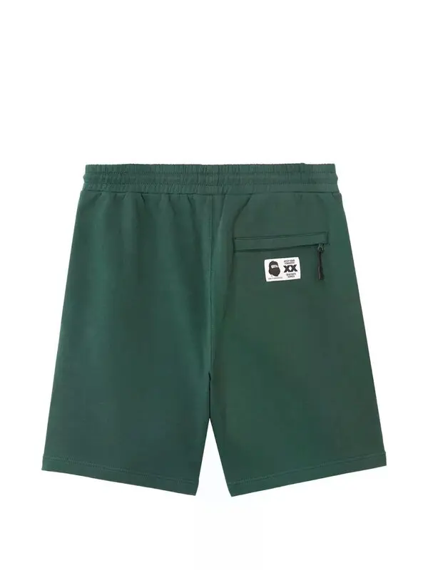 FINGERCROXX Logo Patch Track Shorts