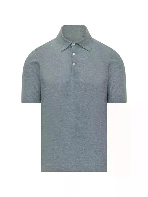 Brunello Cucinelli Button Polo Shirt