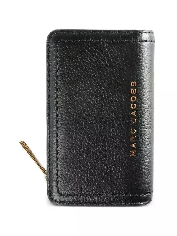 Marc Jacobs Logo Zip Wallet - Black