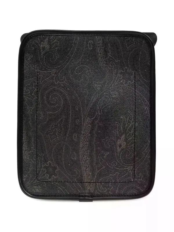 Etro Paisley-print Shoulder Bag - Black