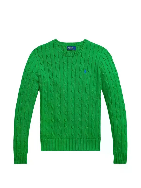 Polo Ralph Lauren Cable-knit Cotton Sweater - Green