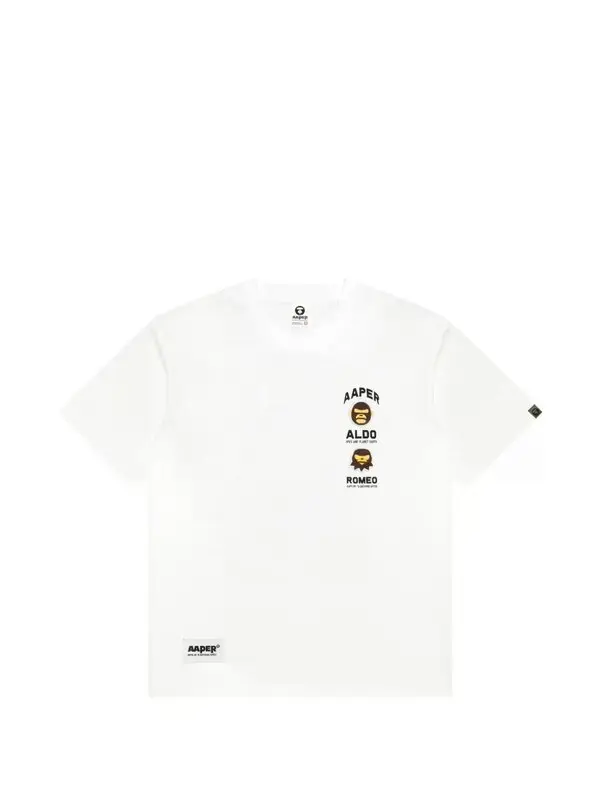 AAPE BY *A BATHING APE® Graphic T-shirt - White