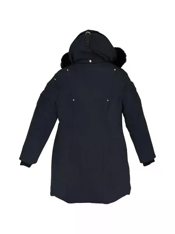 Moose Knuckles Hooded Parka Coat - Blue
