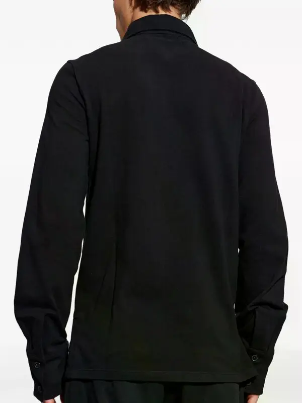 VIVIENNE WESTWOOD Buttoned Polo Shirt - Black