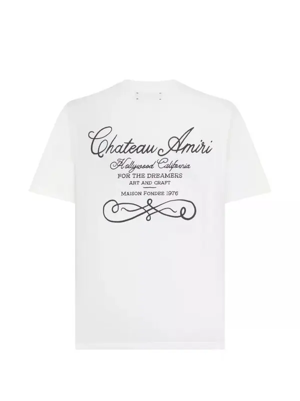 Amiri Chateau Printed T-shirt - White
