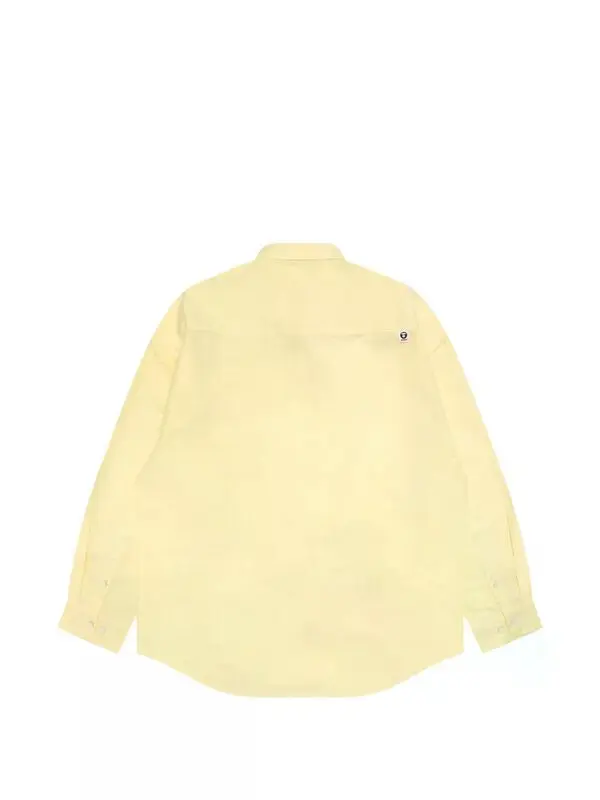 AAPE BY *A BATHING APE Embroidery Shirt - Yellow