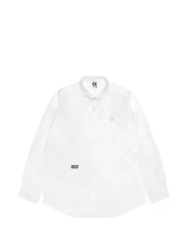AAPE BY *A BATHING APE Logo Embroidered Shirt