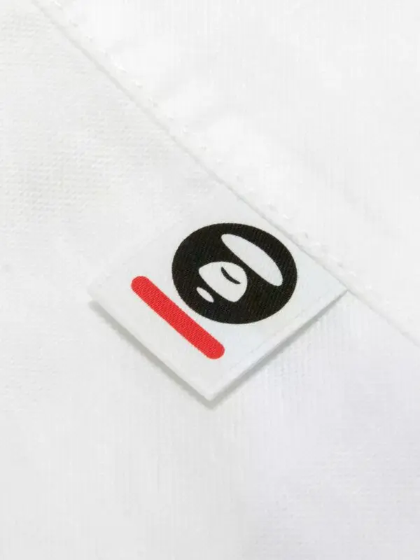 AAPE BY *A BATHING APE Logo Embroidered Shirt
