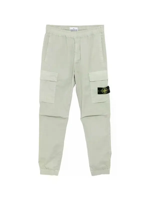 Stone Island Logo-patch Trousers