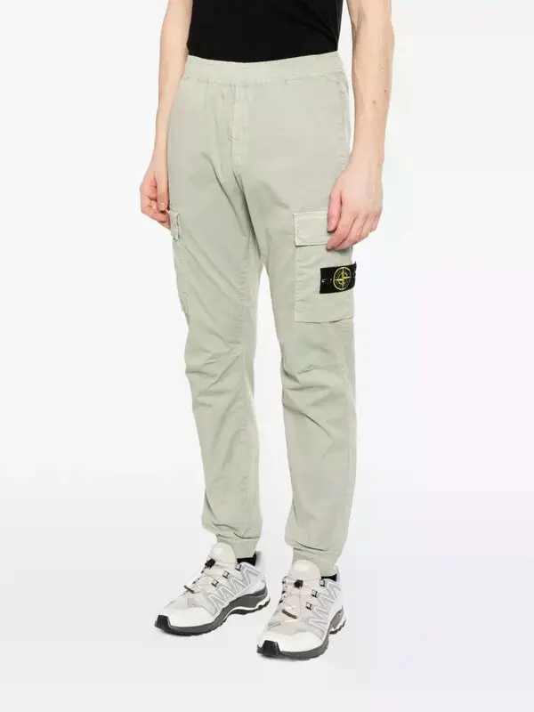 Stone Island Logo-patch Trousers