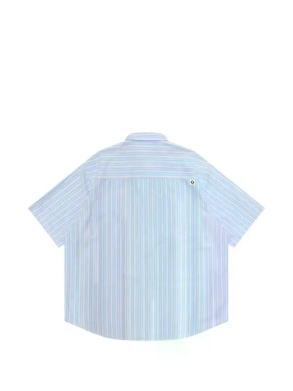 AAPE BY *A BATHING APE Striped Logo Shirt