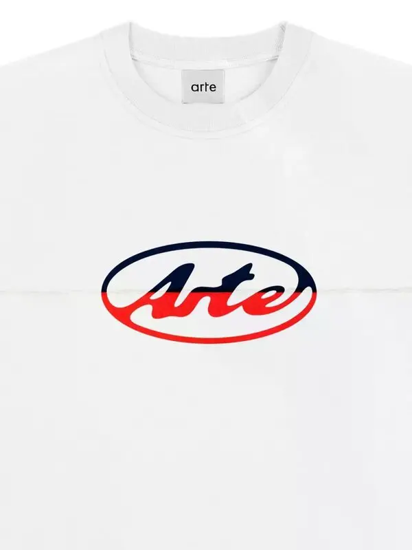 ARTE ANTWERP Oval-logo T-shirt