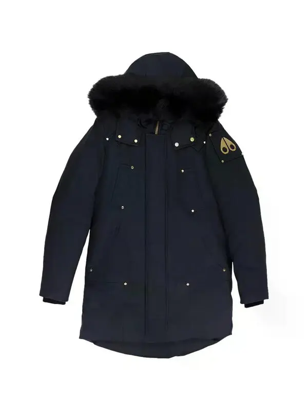 Moose Knuckles Hooded Parka - Blue