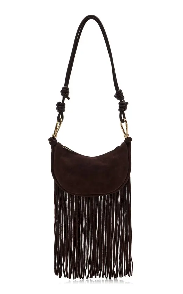 Simkhai Avery Fringed Crossbody Bag