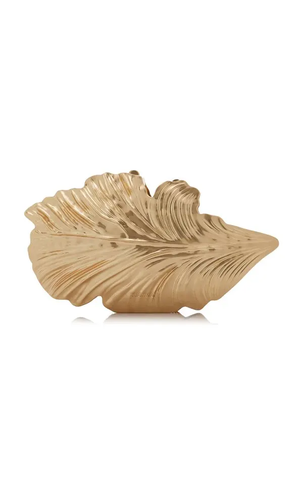 Simkhai Floral Clutch With Chain Strap