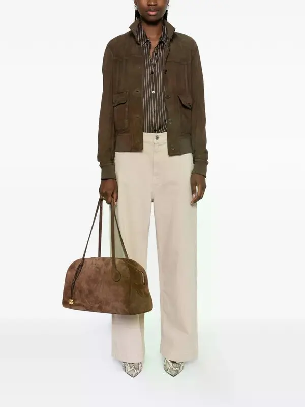 P.a.r.o.s.h Cuoricini Wide-leg Jeans