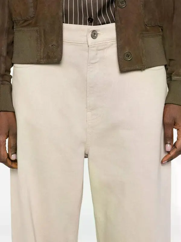 P.a.r.o.s.h Cuoricini Wide-leg Jeans