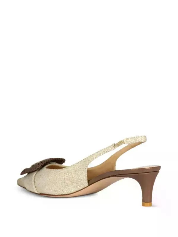 Roberto Festa Vega Slingback Pumps - Neutrals
