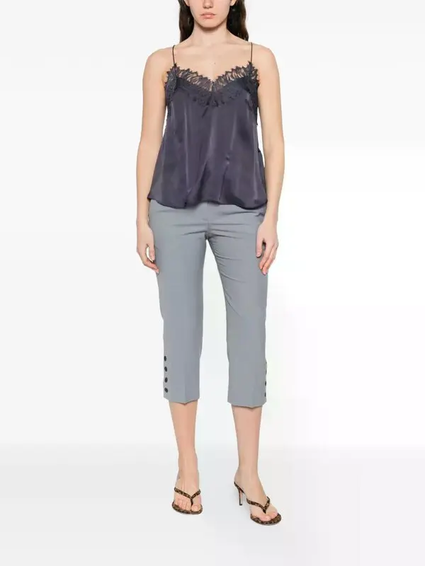 IRO PARIS Lace Strap Top