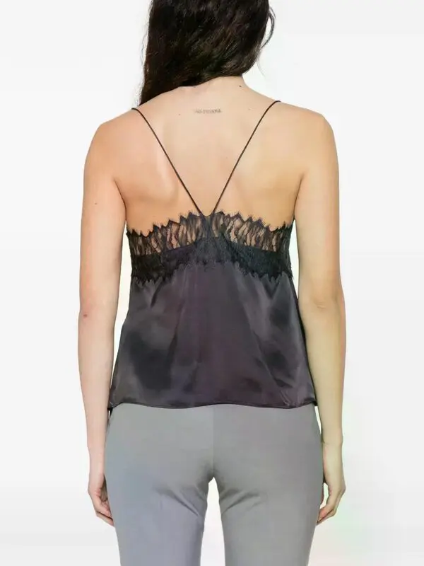 IRO PARIS Lace Strap Top