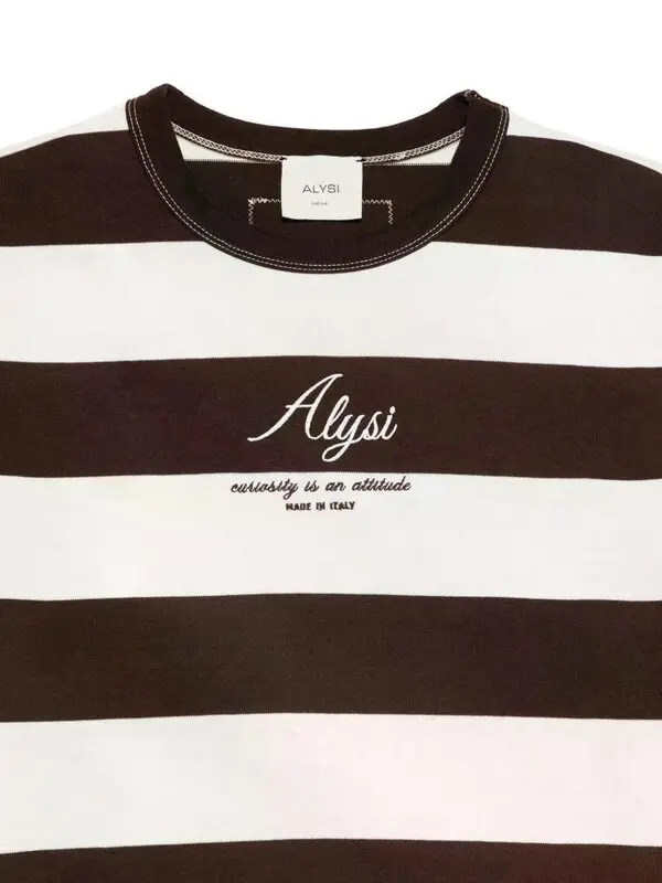 ALYSI Striped T-shirt
