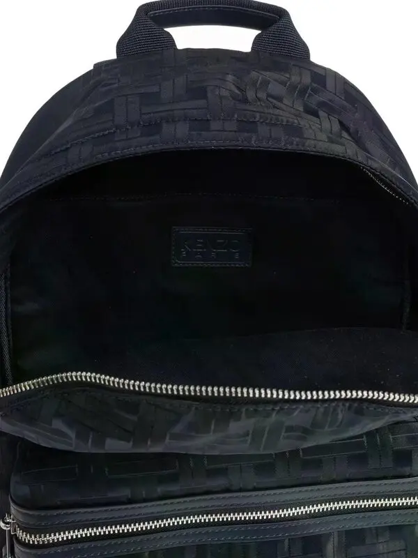 Kenzo Zip-fastening Pattern Backpack