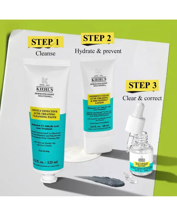 KIEHL'S SINCE 1851 3-pc. Clear Intentions Cleansing Paste And Spot Treatment Set