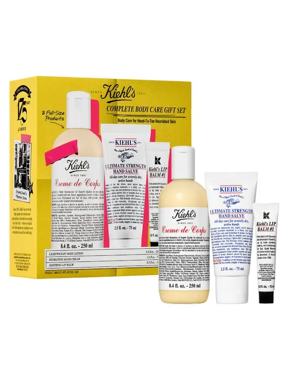 KIEHL'S SINCE 1851 3-pc. Complete Body Care Moisturizer And Lip Balm Set - No Color