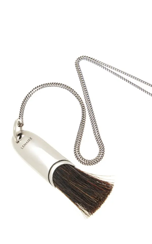 LEMAIRE Personal Brush Pendant Necklace