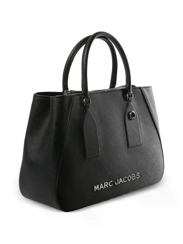 Marc Jacobs Logo-plaque Tote - Black