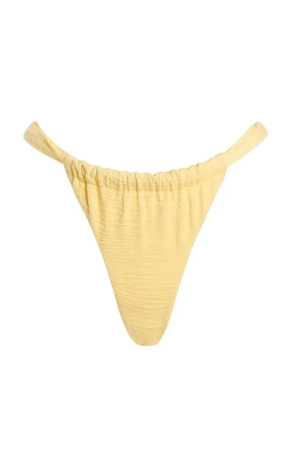 LA PORTE Chloe Bikini Bottom - Yellow