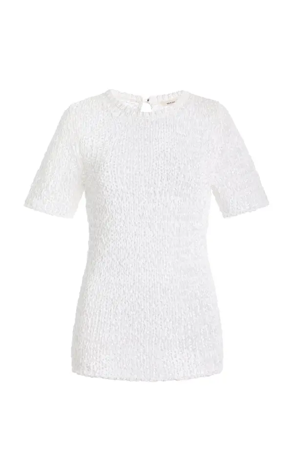 HAIKURE Abby Knit Top - White