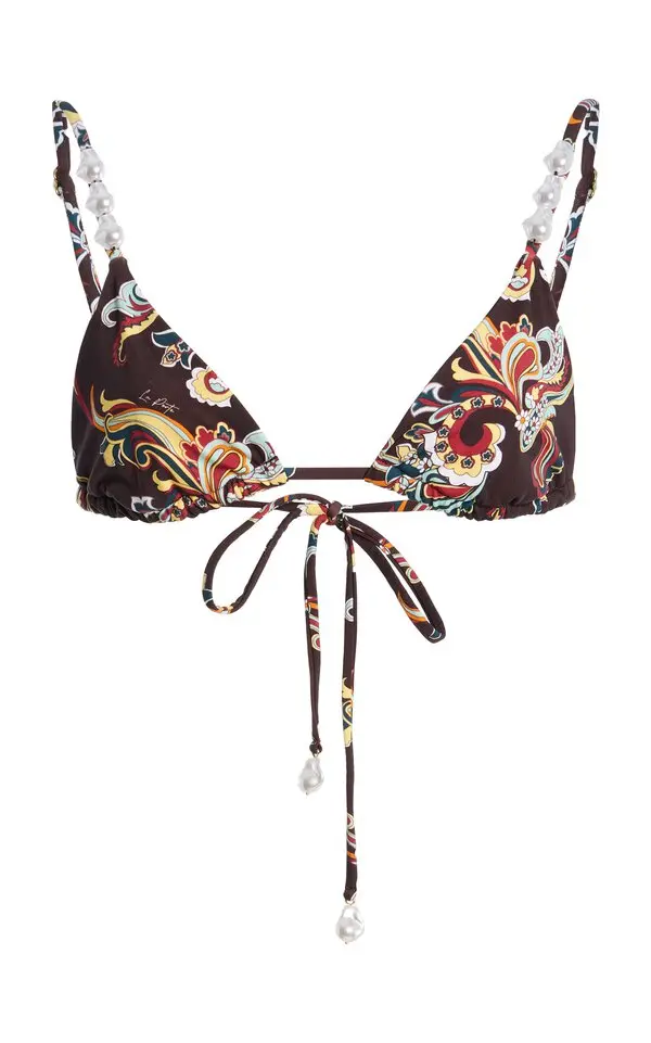 LA PORTE Kendall Bikini Top - Print