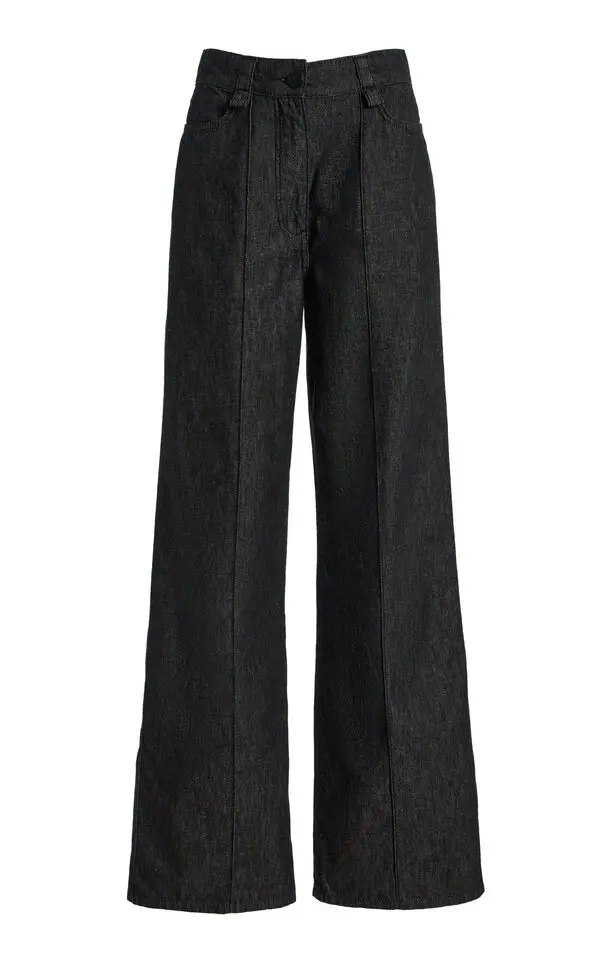 Merlette Egan Denim Pants - Black