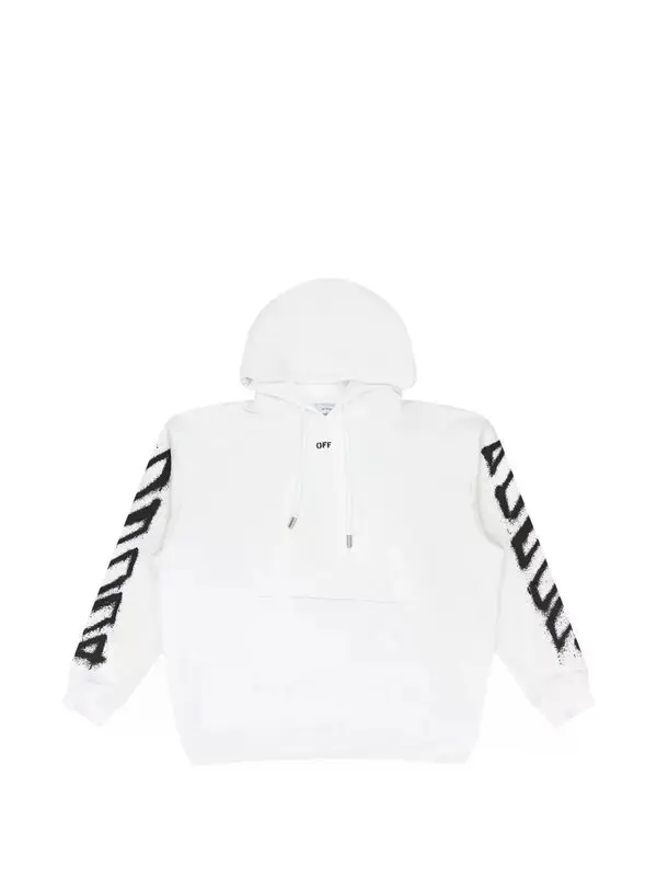 Off-White Spray Can Arrow Hoodie - White