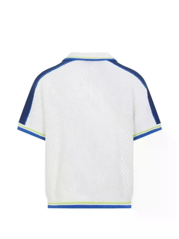 Casablanca Logo-embroidered Shirt - White