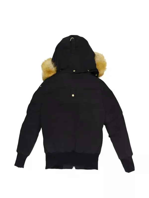 Moose Knuckles Saint Flavie Faux-fur-trim Bomber Jacket