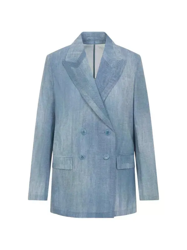 Ermanno Scervino Long-sleeved Double-breasted Jacket