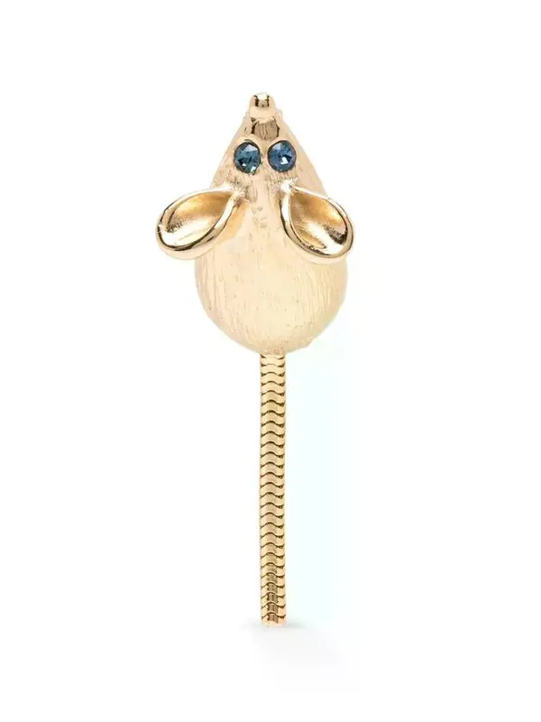 Vivetta Mouse Brooch - Gold