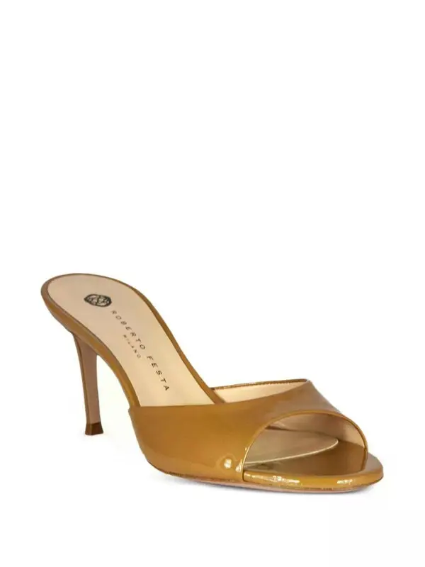 Roberto Festa Boa Round-toe Sandals - Brown
