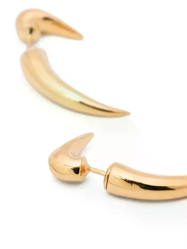 LEONARDO VALENTINI Shark-tooth Drop Earrings