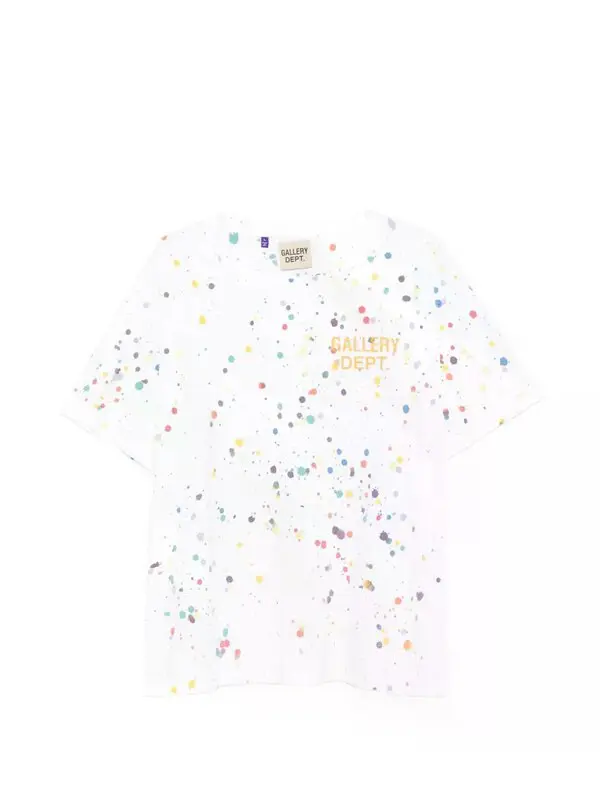 GALLERY DEPT. Splatter-print T-shirt - White