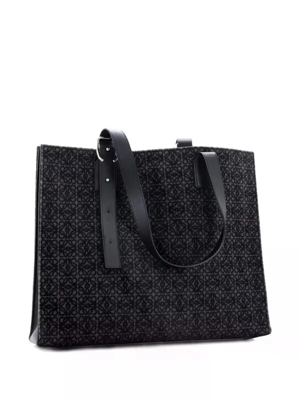 Loewe Buckle Handle Anagram Jacquard Horizontal Tote Bag