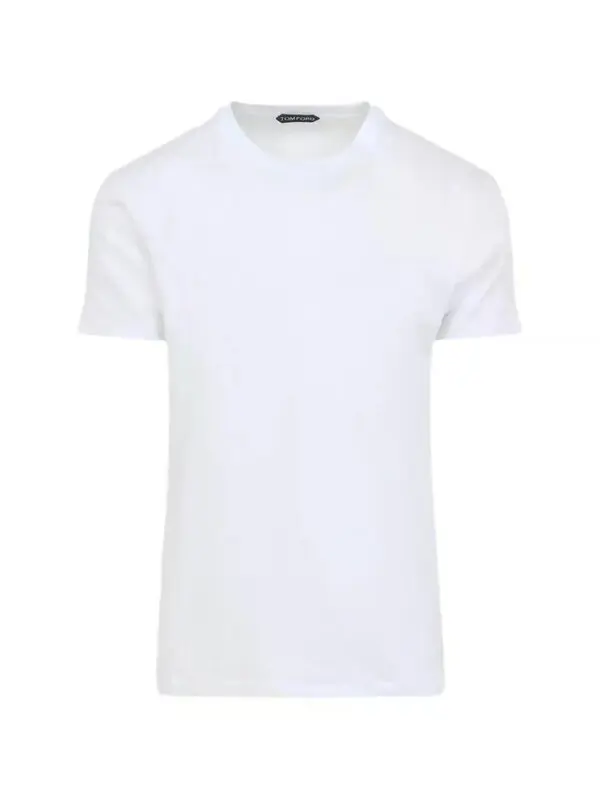 TOM FORD Crew-neck Short-sleeves T-shirt - White