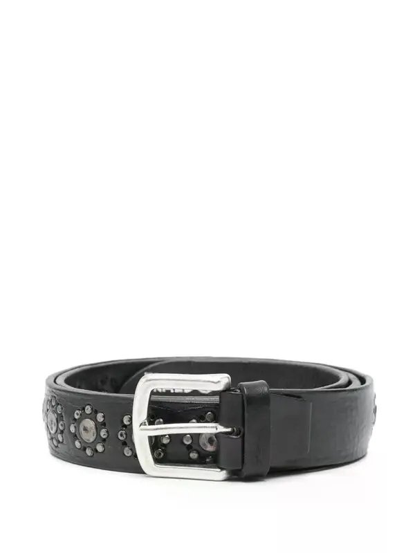 ERALDO Embellished Buckle Belt - Black