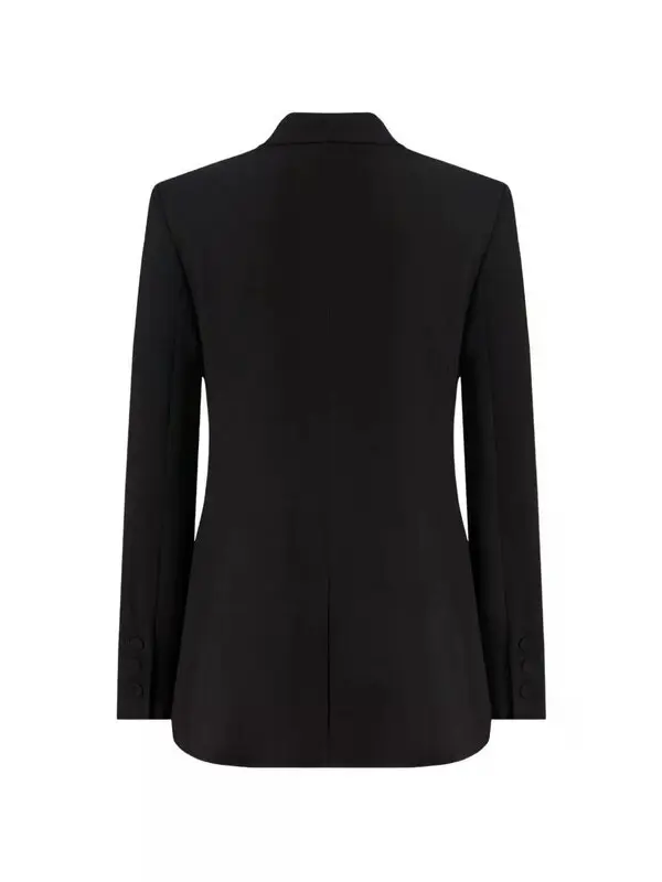 Pinko Long-sleeved Double-breasted Jacket - Black