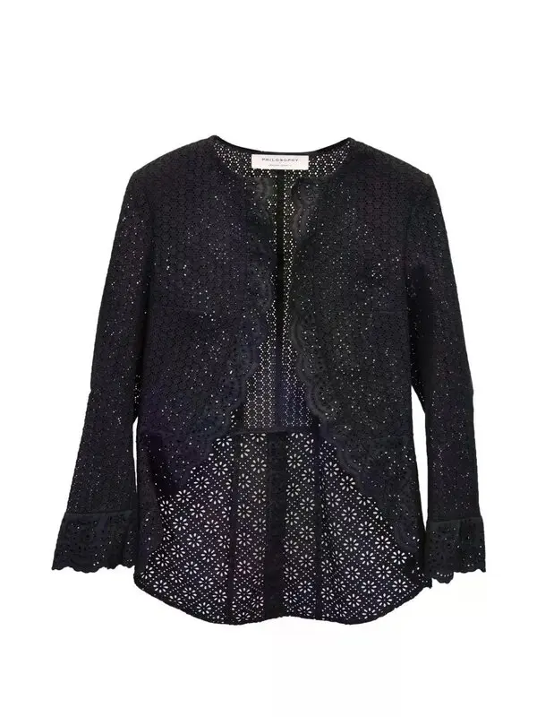Philosophy Di Lorenzo Serafini Open-work Cardigan