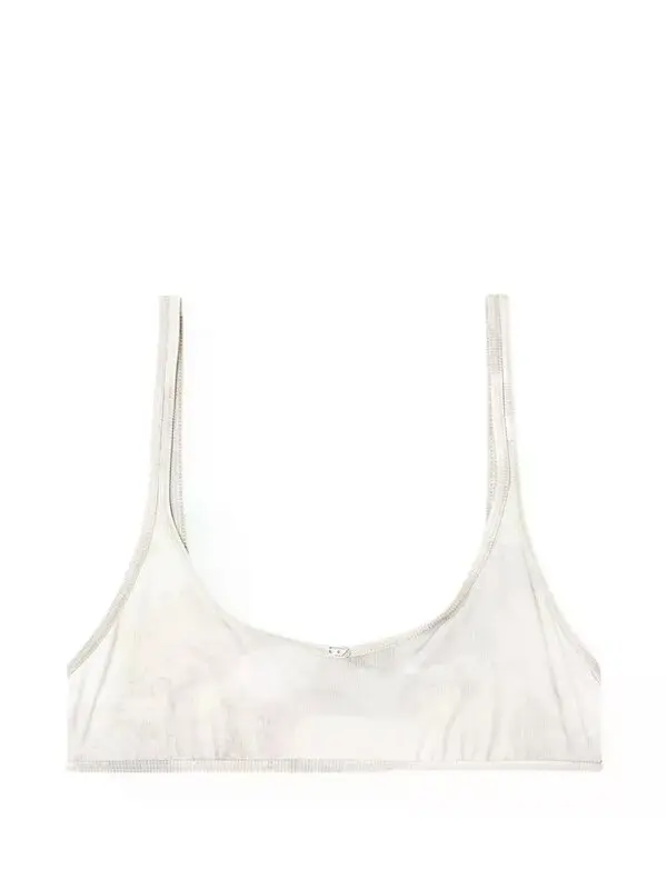 DIESEL® Oval D Bikini Top - Neutrals